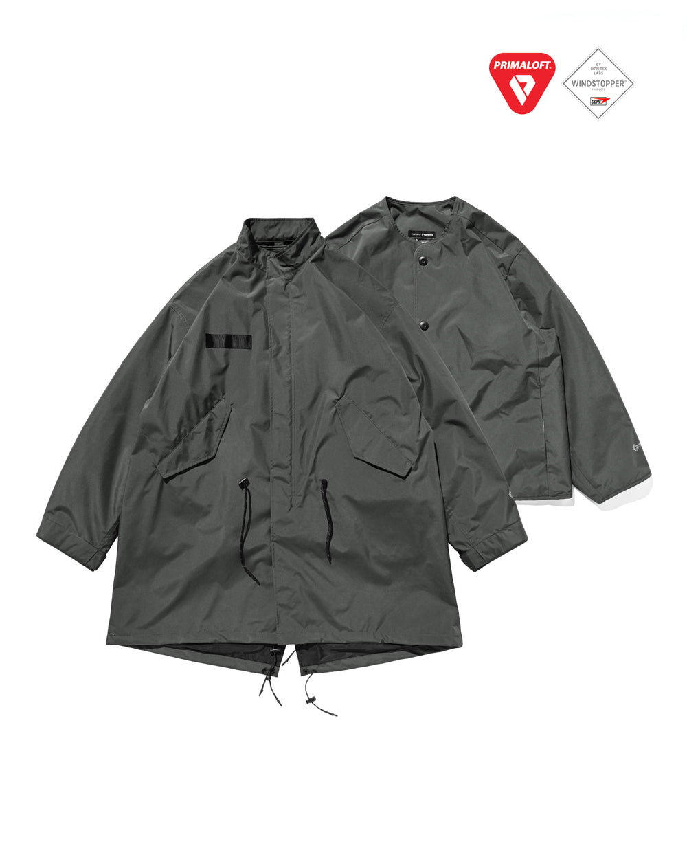 CLESSTE / +Phenix Windstopper ® By Gore-tex Labs City Fishtail Parka W ...